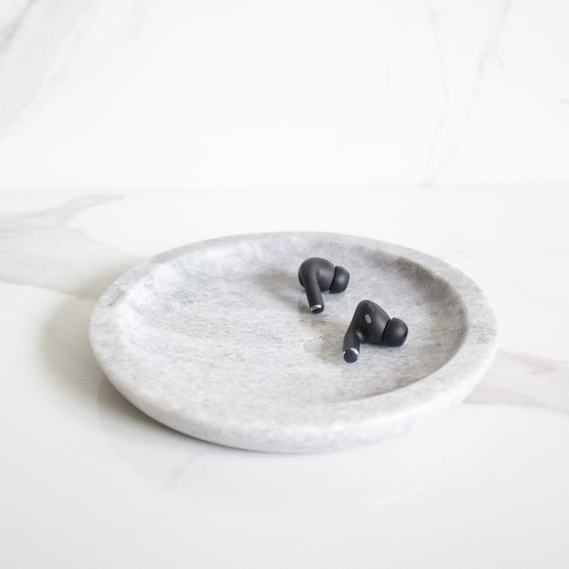 Schmick Gray Marble Key Bowl - Byorahomes