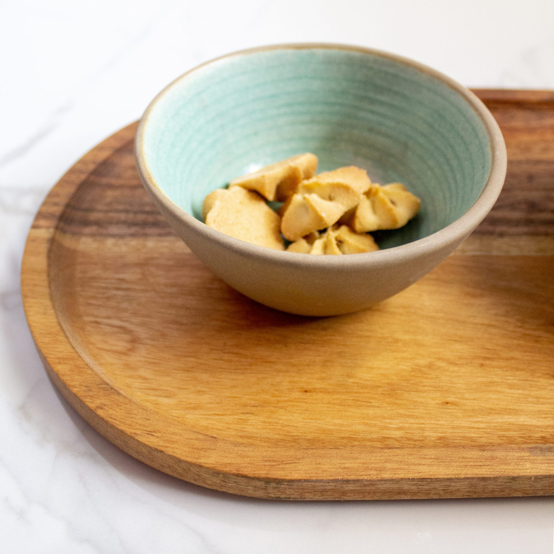 Wooden Elliptical Tray - Byorahomes